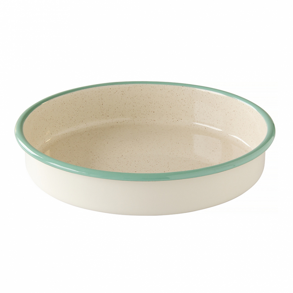 Ugnsform rund 28 cm - Cream Lux